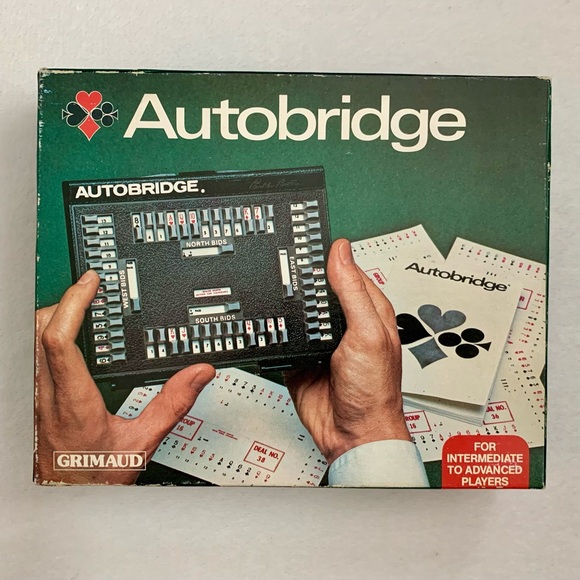 Grimaud | Games | Vintage Independent Game Autobridge Set With Original ...